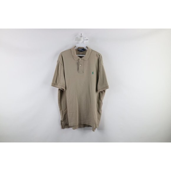 Ralph Lauren | Shirts | Vintage 9s Ralph Lauren Mens Large Faded Short Sleeve Collared Polo ...